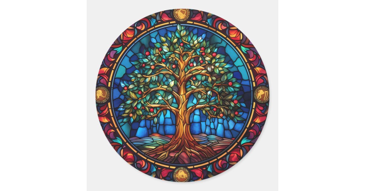 Tree of Life Stickers | Zazzle
