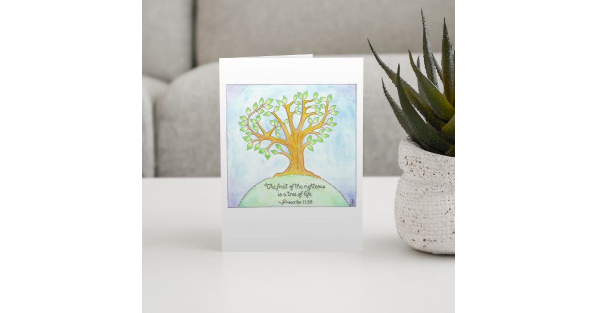 Tree of Life Thank You Card | Zazzle