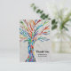 Tree of Life Thank You Postcard | Zazzle