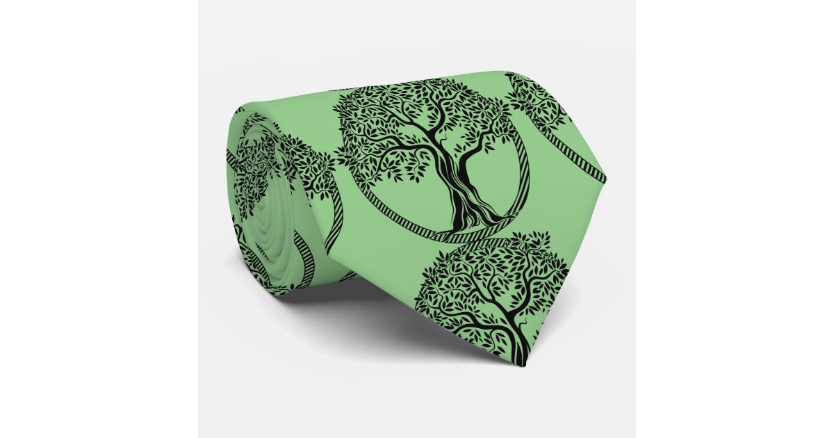 Tree of Life Thunder_Cove Neck Tie | Zazzle