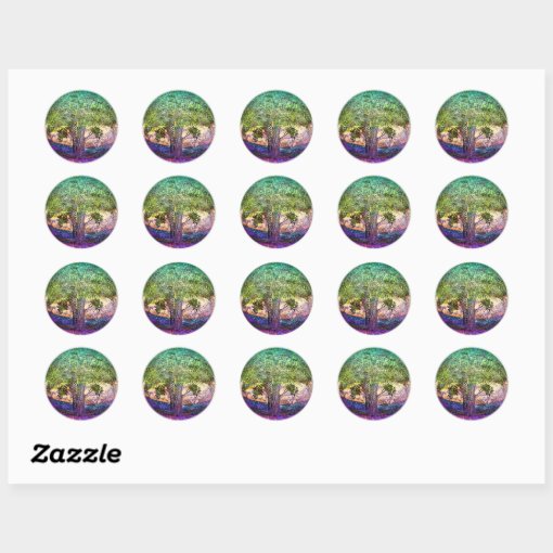 Tree of Life Truth Seeker Classic Round Sticker | Zazzle