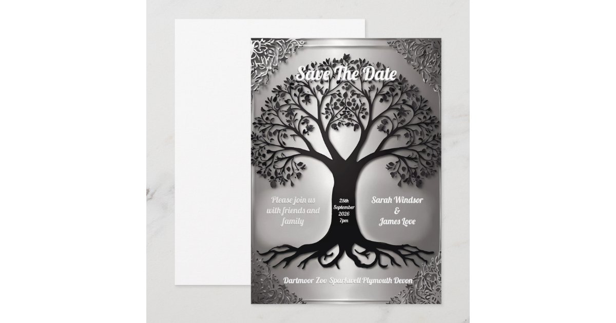Tree Of Life Wedding Invitation | Zazzle