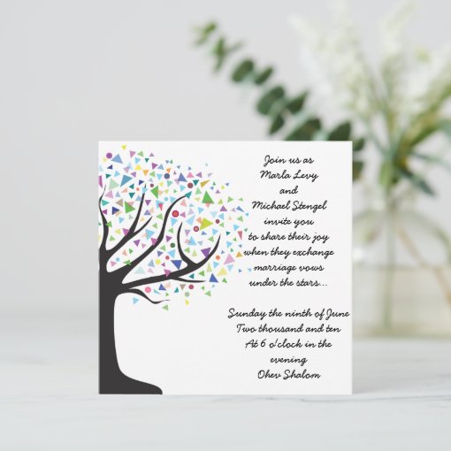 Tree of Life wedding Invitation | Zazzle