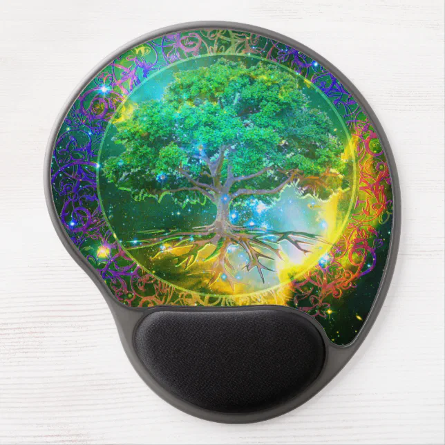 Tree of Life Wellness Gel Mouse Pad | Zazzle