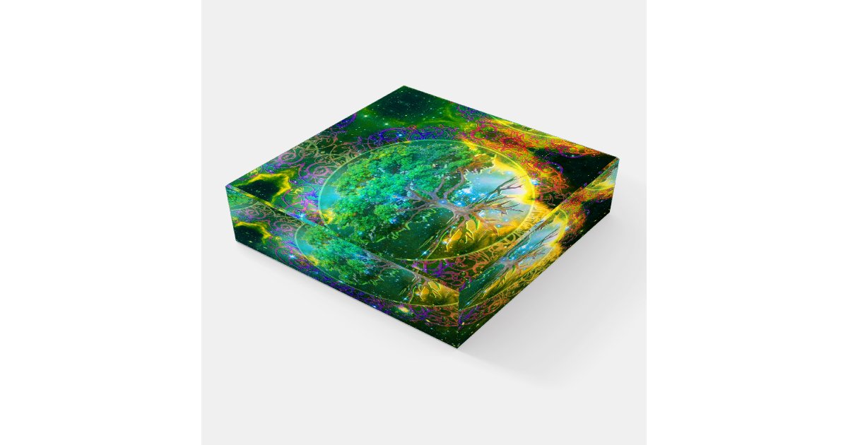 Tree of Life Wellness Paperweight | Zazzle