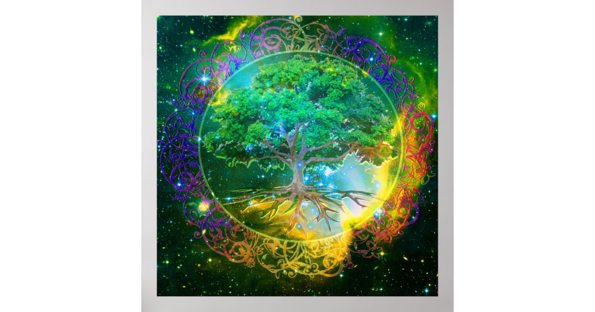 Tree of Life Wellness Poster | Zazzle