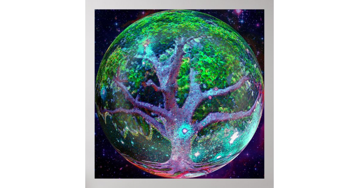 Tree of Life Wellness Poster | Zazzle