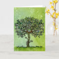 Tree of Life with Heartfelt Love Sympathy Card | Zazzle