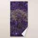 Tree of life -Yggdrasil Amethyst and Gold Bath Towel Set | Zazzle