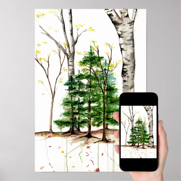tree poster | Zazzle