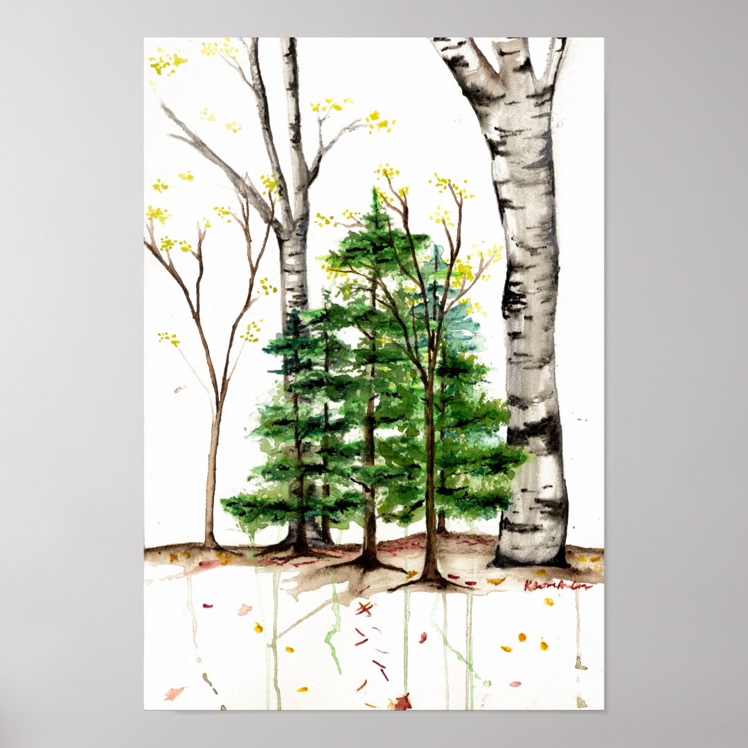 tree poster | Zazzle