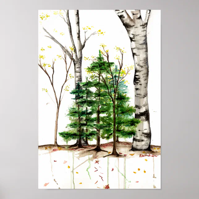 tree poster | Zazzle