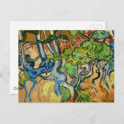 Tree Roots by Vincent van Gogh (July 1890) Postcard | Zazzle