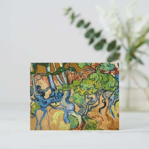 Tree Roots by Vincent van Gogh (July 1890) Postcard | Zazzle