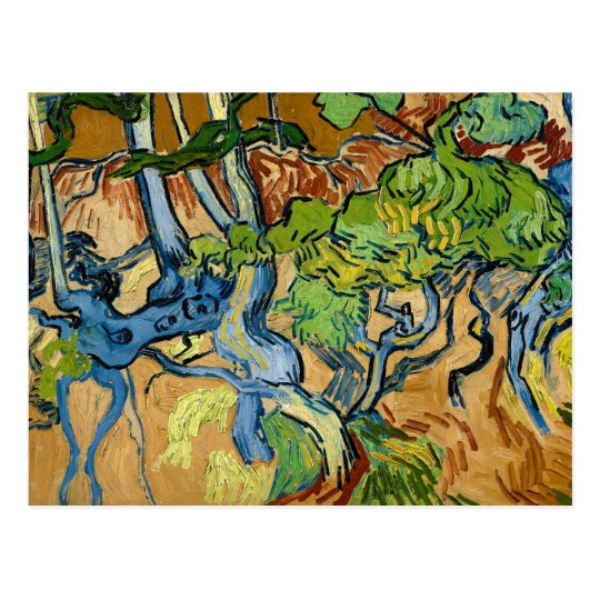 Tree Roots by Vincent van Gogh (July 1890) Postcard | Zazzle.com