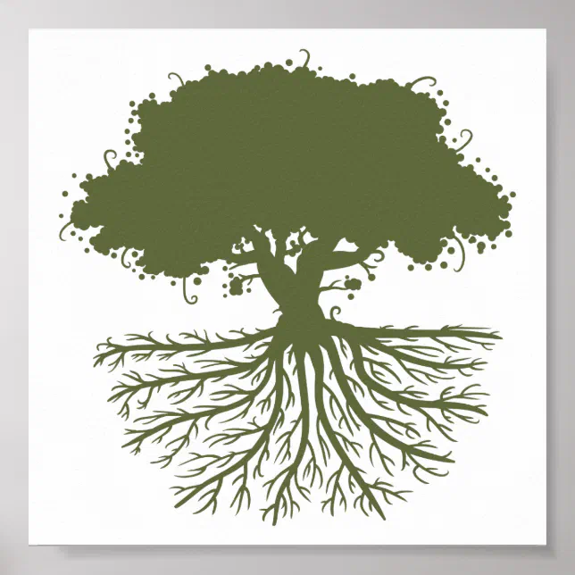 Tree Roots Poster | Zazzle