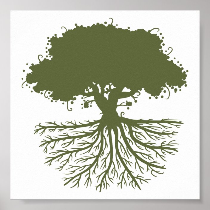 Tree Roots Poster | Zazzle.com
