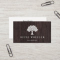 Tree Rustic Nature wood Business Card | Zazzle
