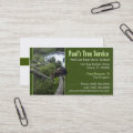 Tree Service Business Card | Zazzle