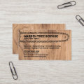 Tree Service Company Business Card | Zazzle