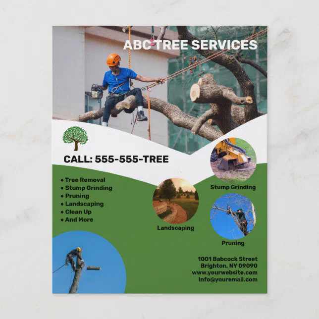 Tree Services Flyer | Zazzle