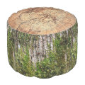 Tree Stump Foot Stool Pouf | Zazzle