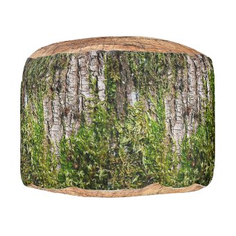 Tree Stump Foot Stool Pouf | Zazzle