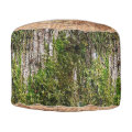 Tree Stump Foot Stool Pouf | Zazzle