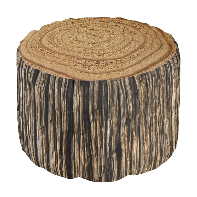 Tree Stump Pouf | Zazzle