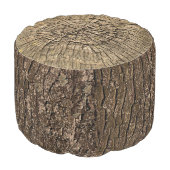 Tree Stump Pouf | Zazzle