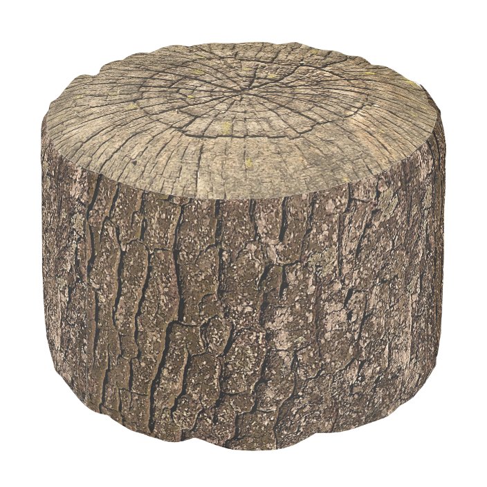 Tree Stump Pouf | Zazzle.com