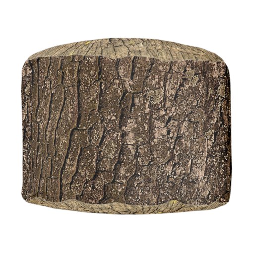 Tree Stump Pouf | Zazzle