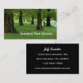 Tree Trimmer Service Business Card | Zazzle