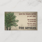 Picture Cutting Down A Tree Trimmers Business Card | Zazzle.com