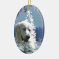 Tree White Lab Ceramic Ornament | Zazzle