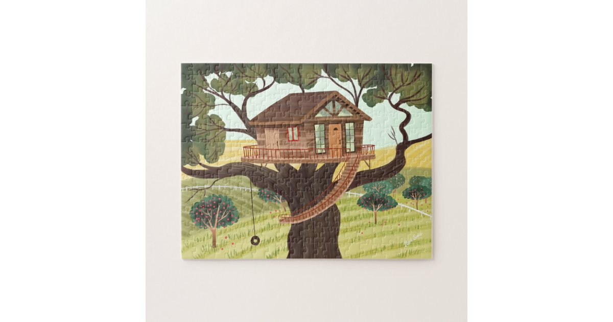 Treehouse Jigsaw Puzzle | Zazzle