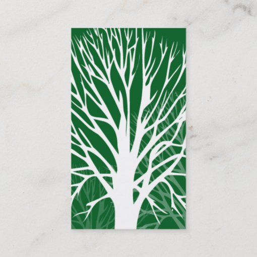 Trees Business Card TEMPLATE | Zazzle