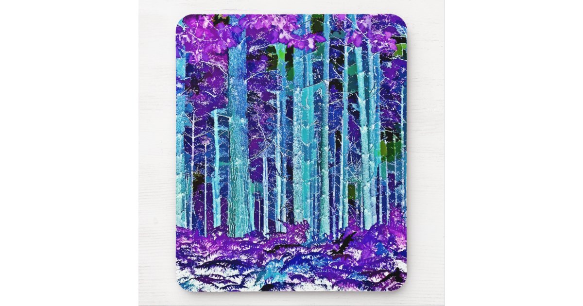 TREES MOUSE PAD | Zazzle