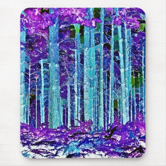 TREES MOUSE PAD | Zazzle
