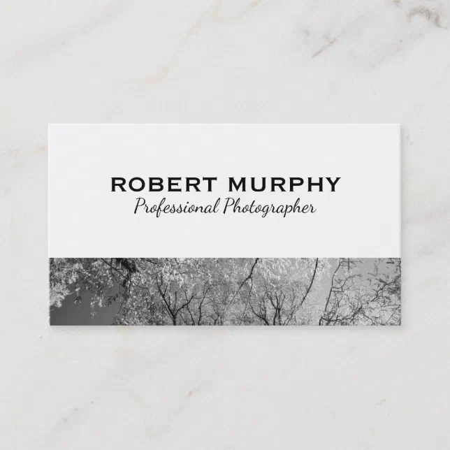 Trees | Photography II Business Card | Zazzle