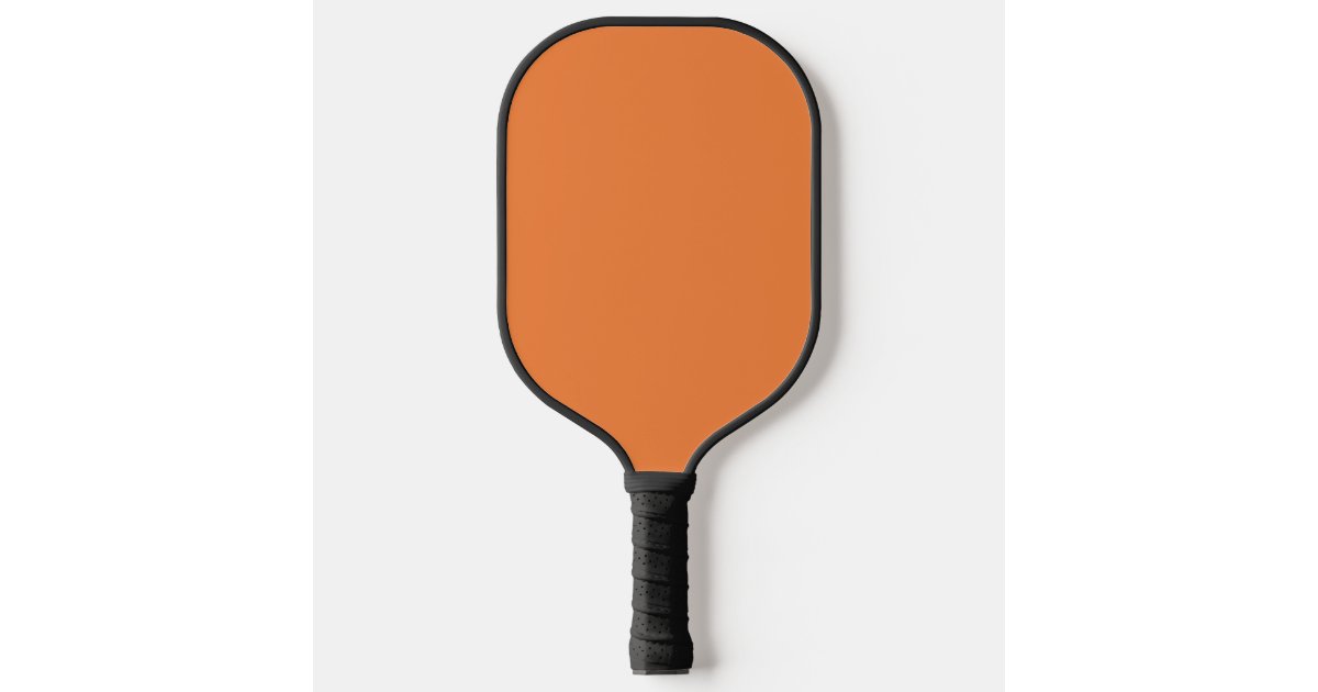 Trend Color Fresh Tangerine Pickleball Paddle | Zazzle