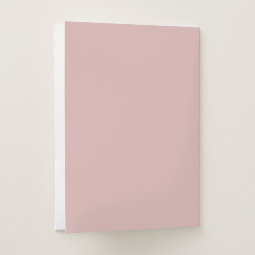 Trend Color - Light Pink - Pocket Folder | Zazzle
