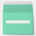 Trend Color - Minty Green - Solid Envelope | Zazzle