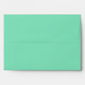 Trend Color - Minty Green - Solid Envelope | Zazzle