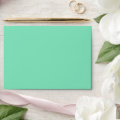 Trend Color - Minty Green - Solid Envelope | Zazzle