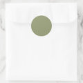 Trend Color - Reed Green Sticker | Zazzle