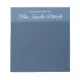 Trend Color - Serious Blue Classic Notepad | Zazzle
