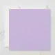Trend Color - Soft Violet Flat Holiday Card | Zazzle