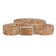 trendy african fashion safari animal giraffe print belt | Zazzle