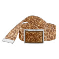 trendy african fashion safari animal giraffe print belt | Zazzle